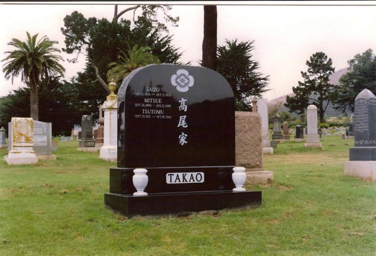 Asian Headstones, Gravestones, Memorials | Bay Area, San Francisco, San ...