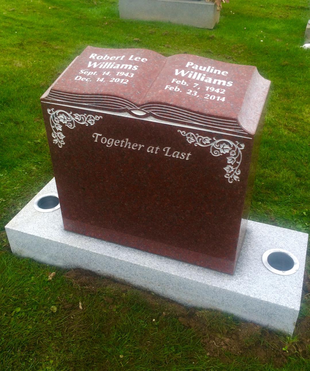 Companion Headstones, Gravestones | Bay Area, San Francisco, San Jose